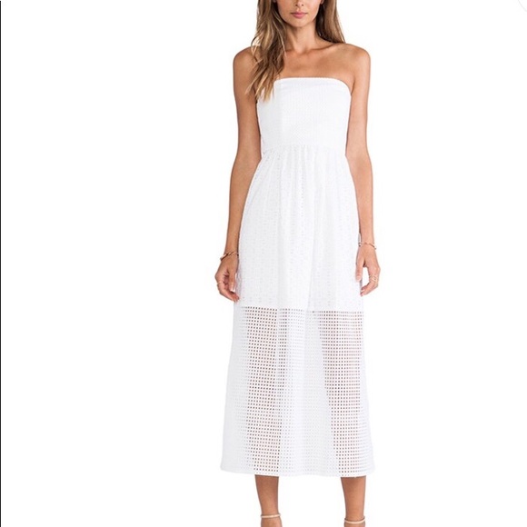 Tibi | Dresses | New Tibi White Classy Dress 445 Midi | Poshmark